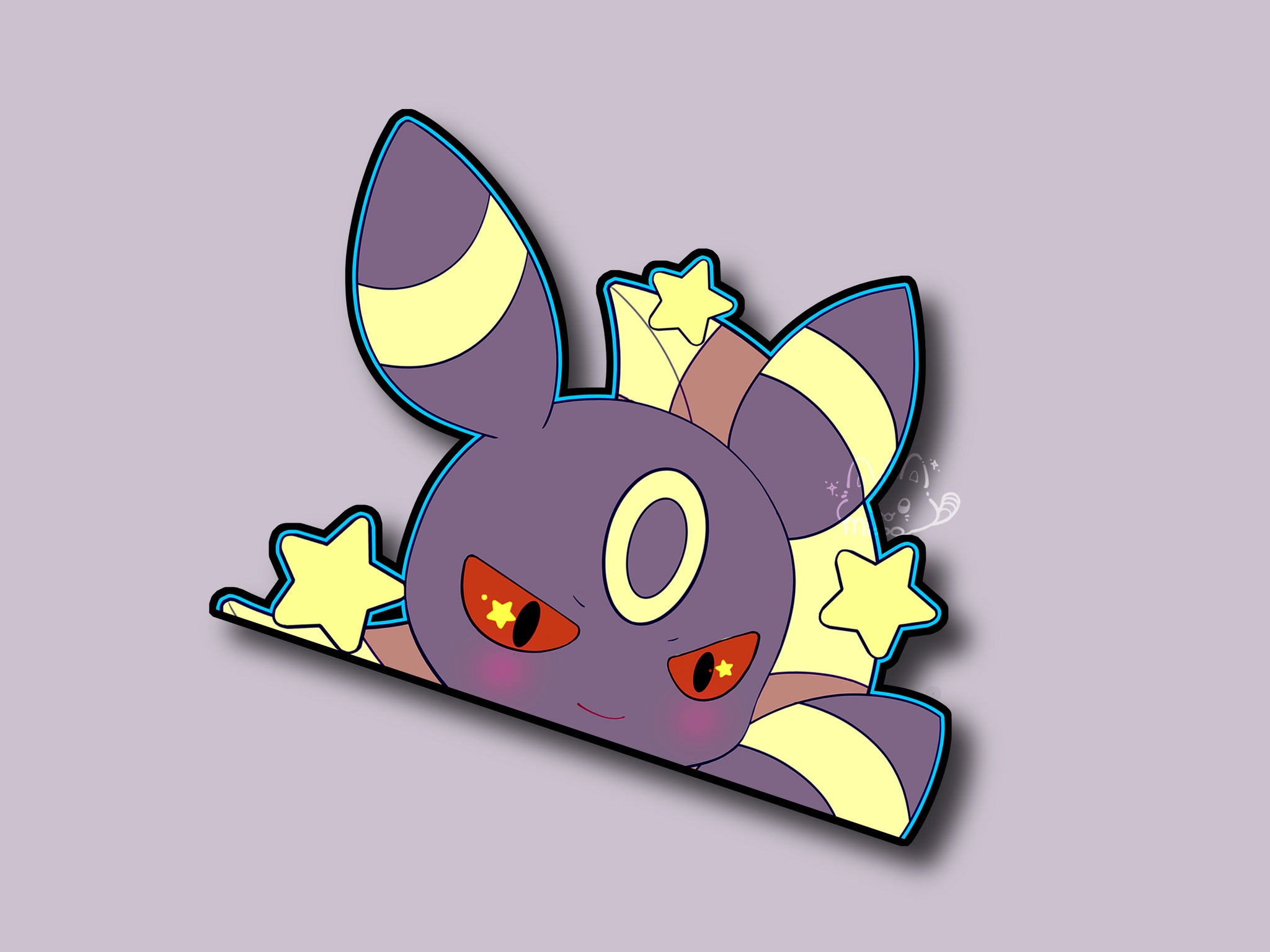 Eeveelution Peekers | Eevee | Sylveon | Umbreon | Reflective | Peeker ...